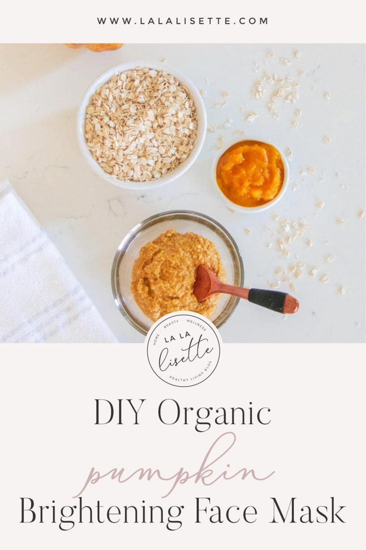 DIY Pumpkin Face Mask | Brightening & Exfoliating Organic Pumpkin Mask